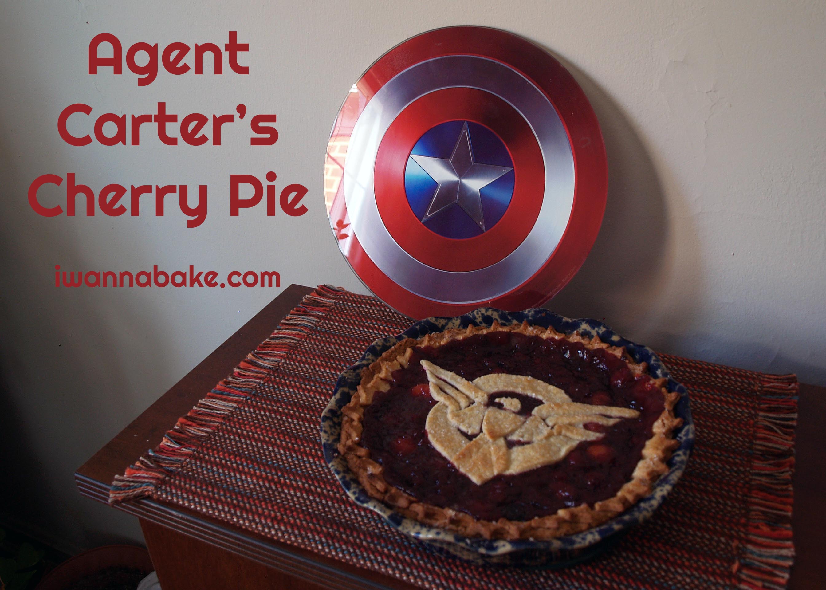 Agent Carter’s Cherry Pie | I Wanna Bake!